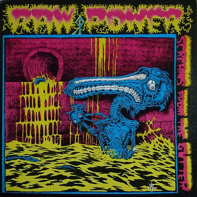 RAW POWER - Screams From The Gutter CD digipack | OBSCENE productions