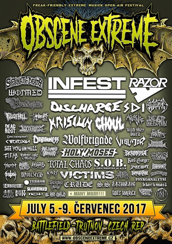 OBSCENE EXTREME 2017 - TICKET | OBSCENE productions