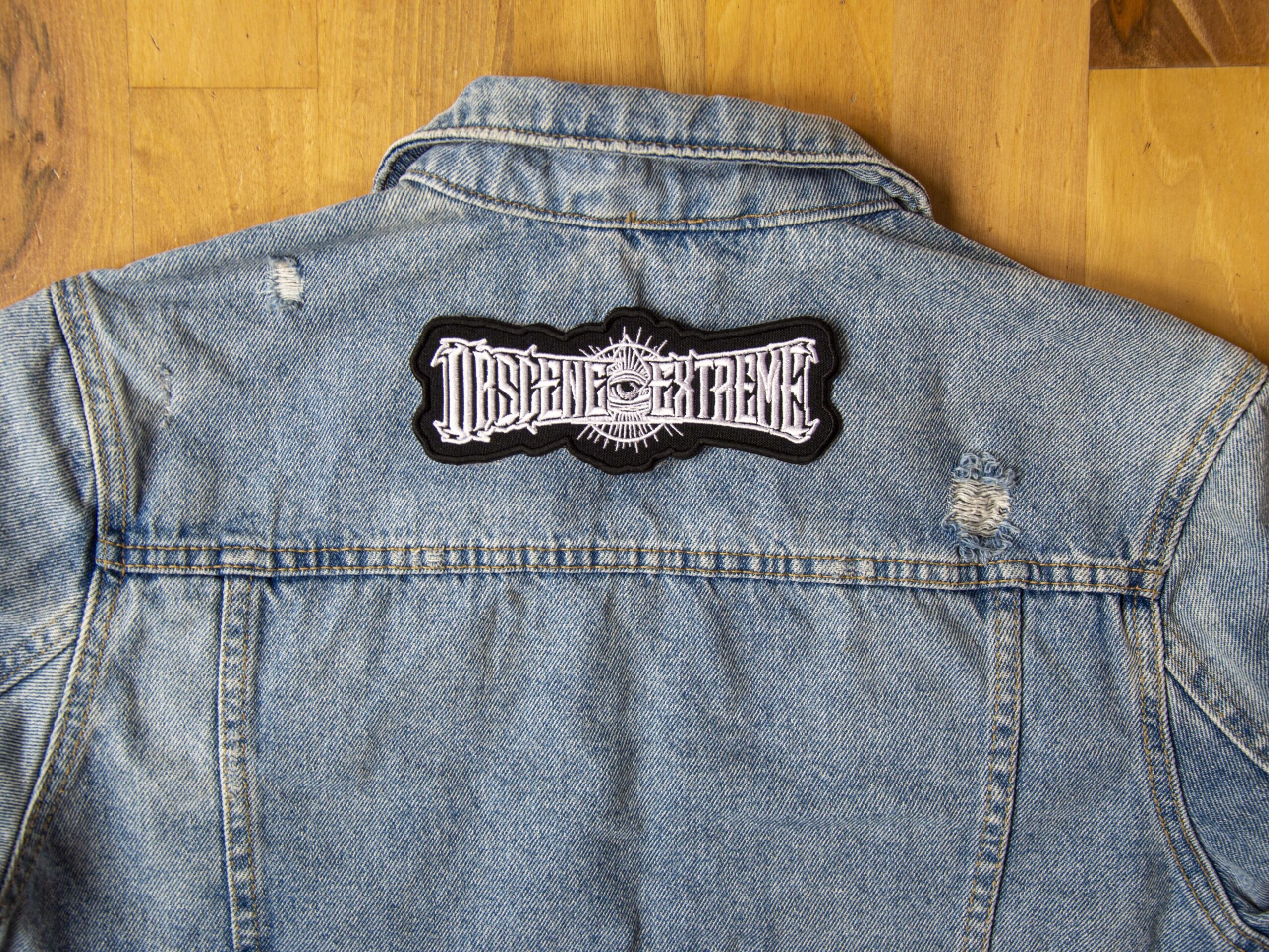 OBSCENE EXTREME 2021 - Eye logo - embroidered PATCH small | OBSCENE ...