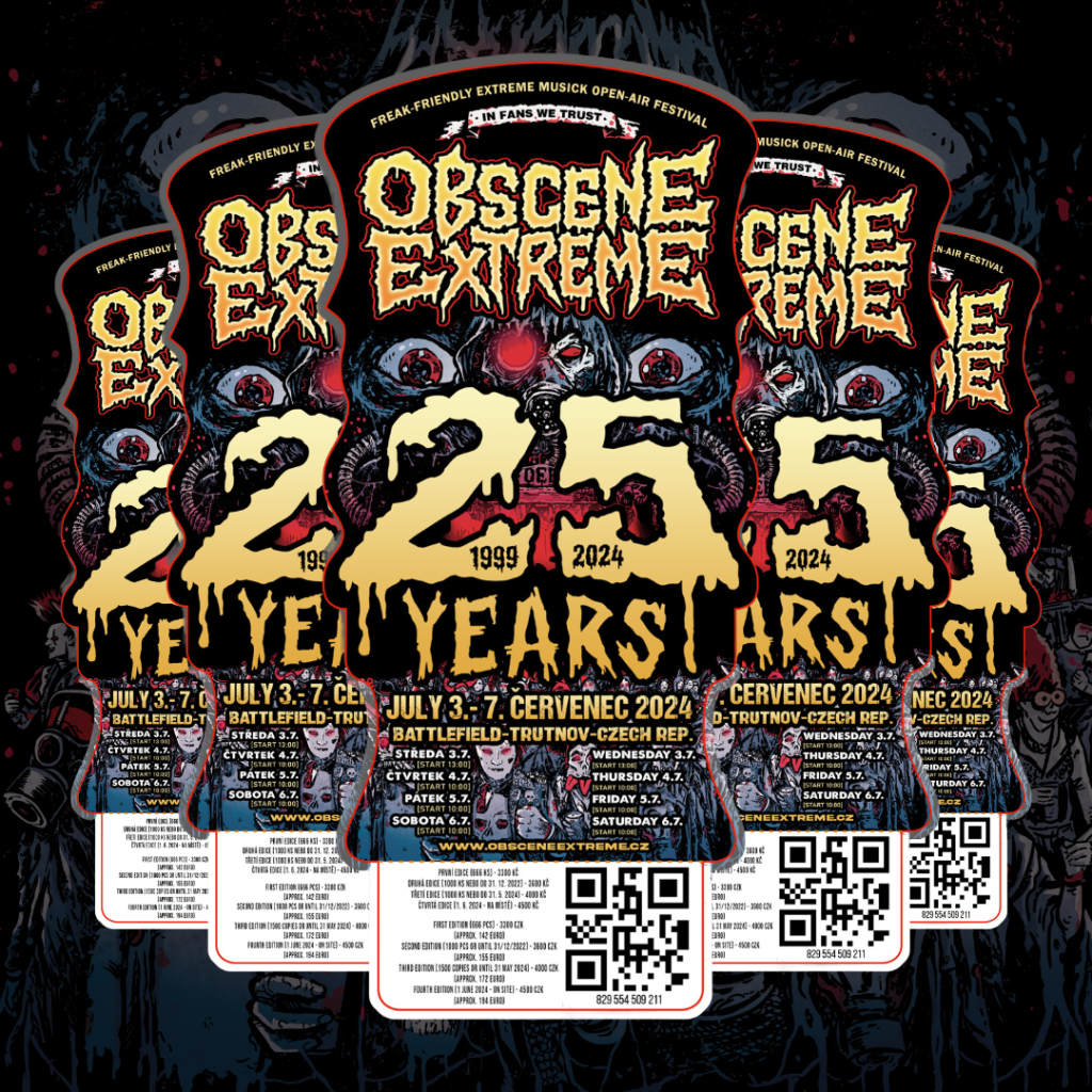 OBSCENE EXTREME 2024 - Vstupenka | OBSCENE productions